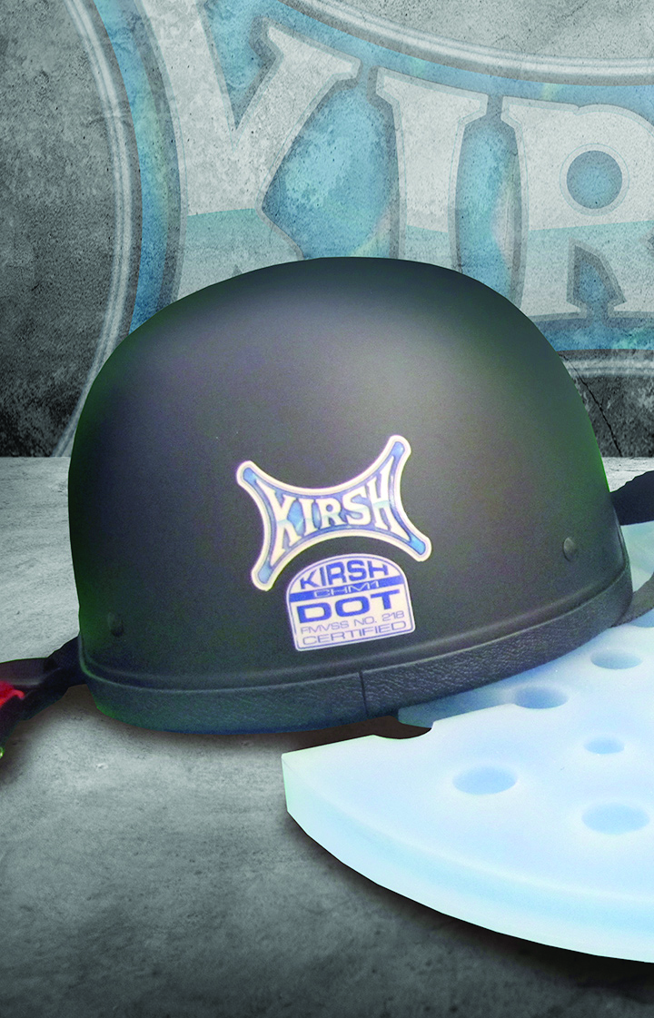 Lake George Biker, Concerned With Safety, Develops New Helmet; Ready ...